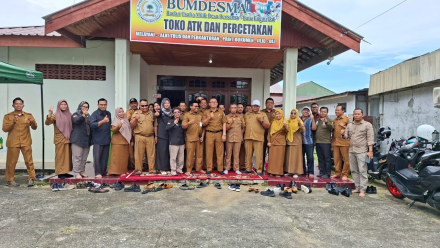 Syukuran dan Peresmian Unit Toko ATK dan Percetakan BUMDesma Batu Engau ...